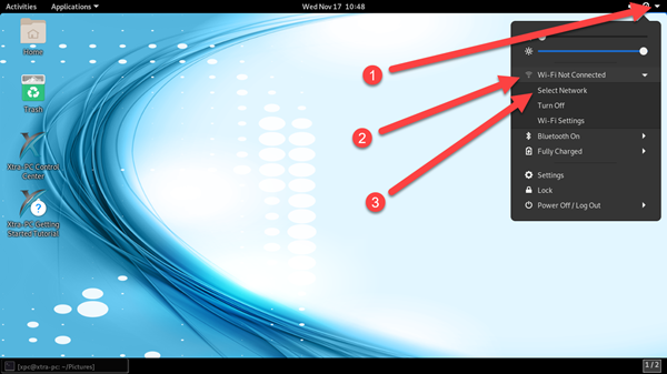 Using the System Menu to Connect to Wi-Fi - Xtra-PC Ultra - Official ...