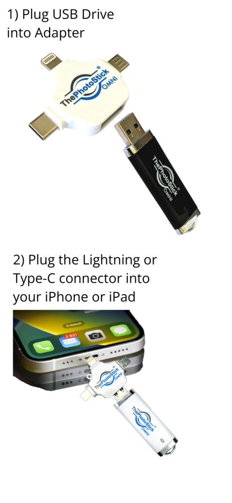 Starting ThePhotoStick® Omni on iPhone or iPad - ThePhotoStick® Omni ...