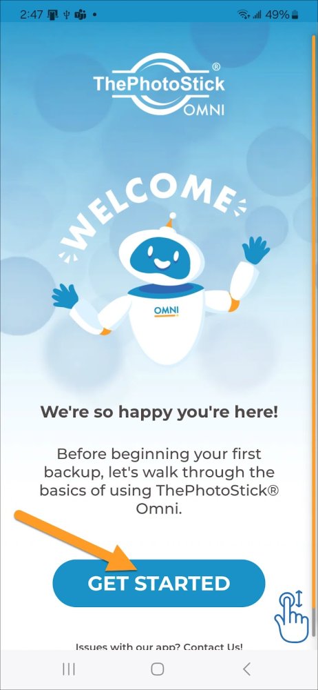 Starting ThePhotoStick® Omni on Android Devices - ThePhotoStick® Omni ...