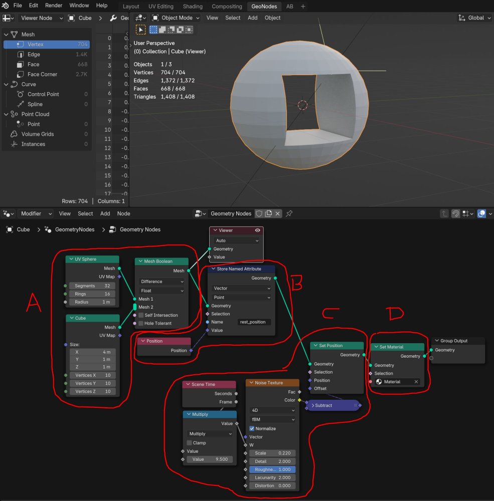 Using SPM with Geometry Node created objects - Sanctus-Library - main