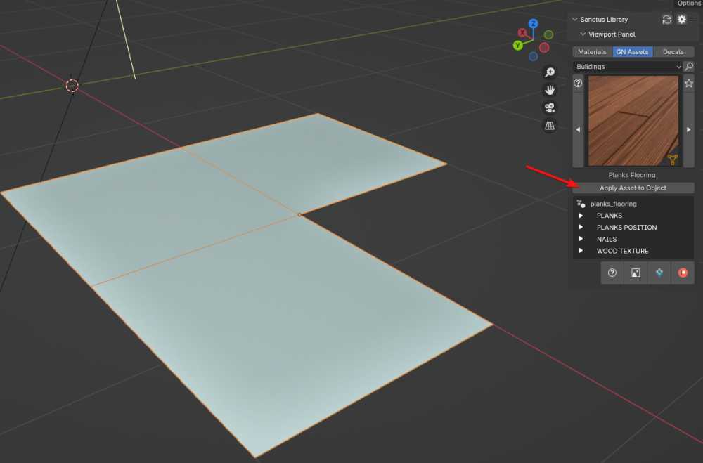 Planks Flooring - Sanctus-Library - main