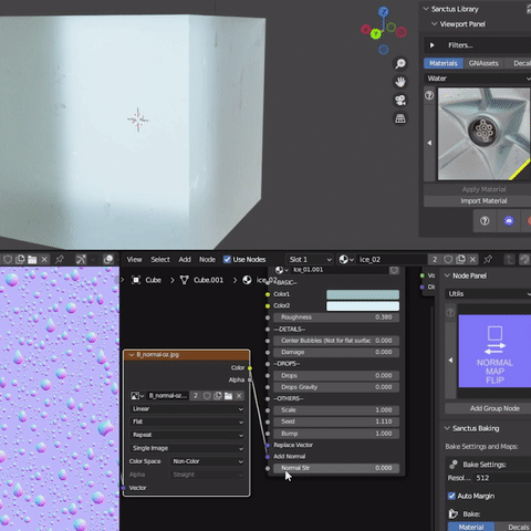 Add Normal Maps to the materials - Sanctus-Library - main