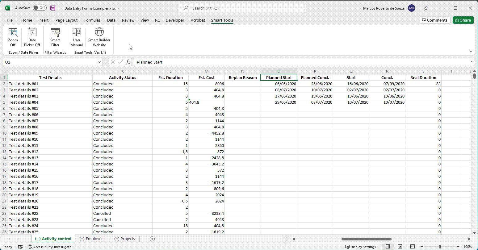 Date Picker – Fast and Accurate Date Entry - Worksheet and Add-in ...