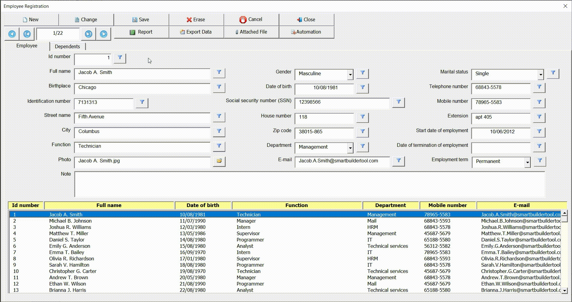 Working With Drop down Lists Smart Builder Tool 1