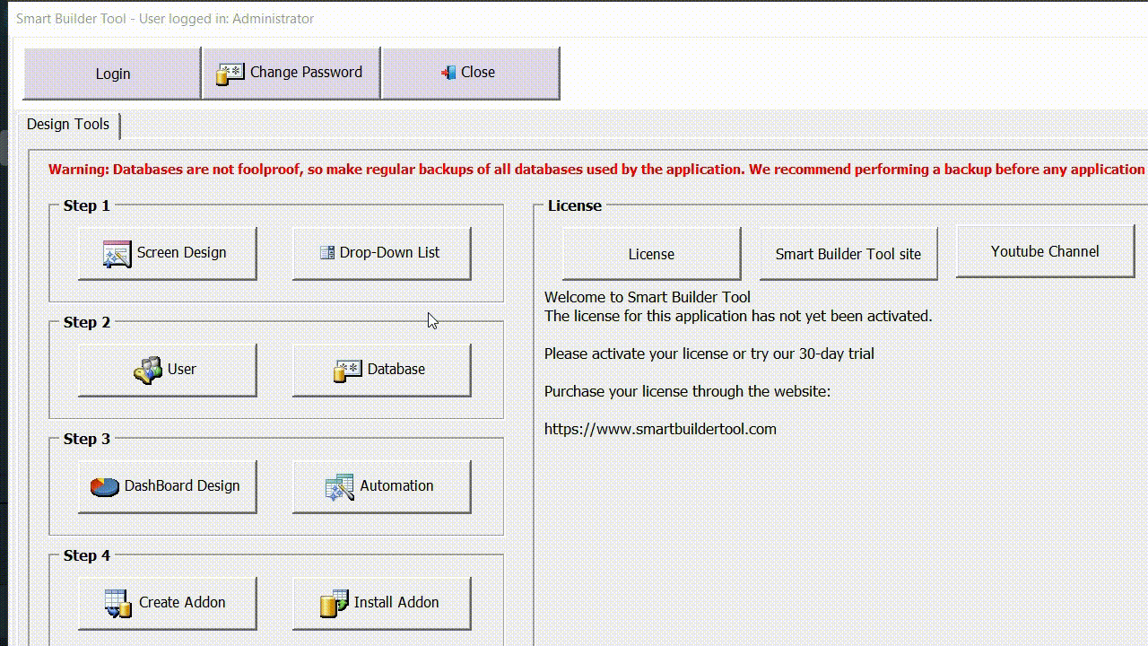 Creating a Tab Structure - Worksheet and Add-in Manuals - 1
