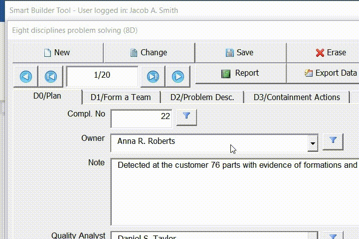User Table - Worksheet and Add-in Manuals - 1