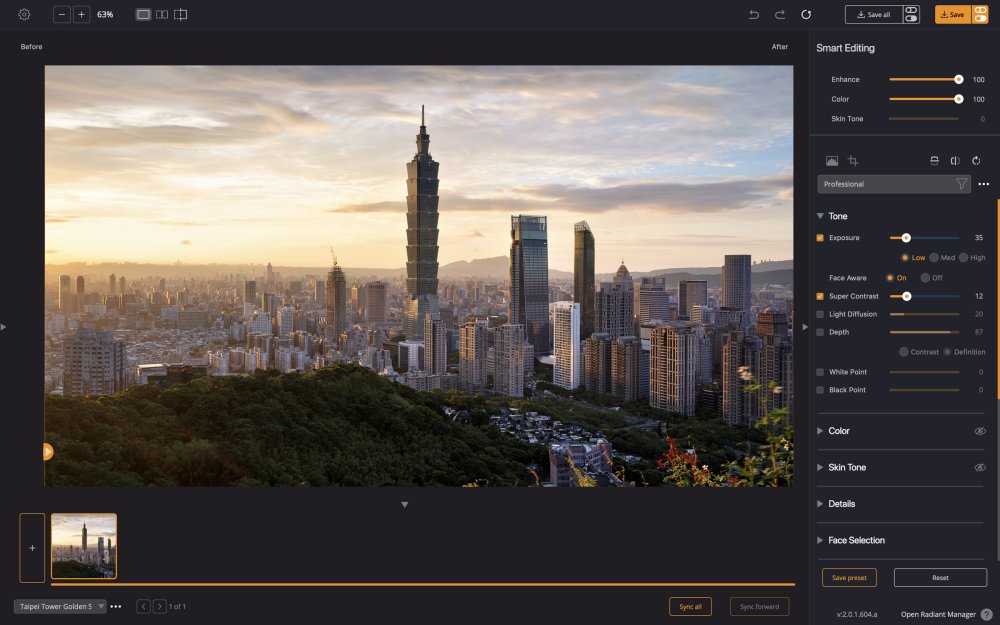 An Overview of Editing Tools - Radiant Photo 2 - 1