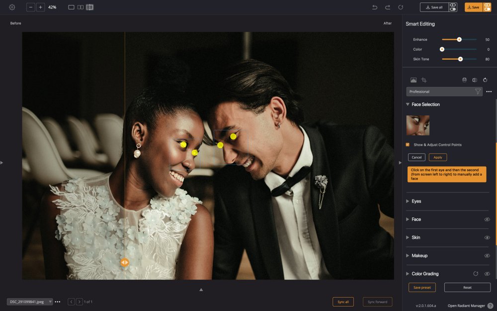 Face Selection Tool - Radiant Photo 2 - 1