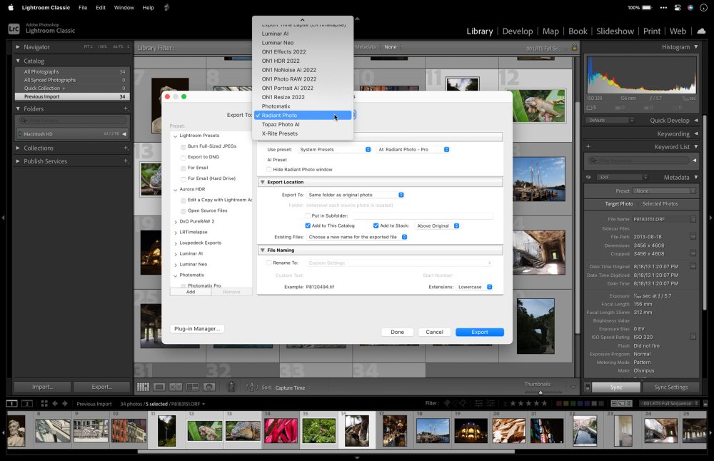 Batch Processing With The Export Command Radiant Photo 2 1