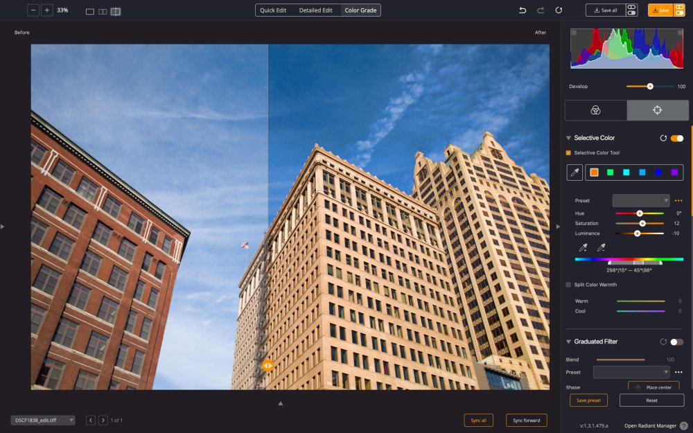 Selective Color Tools - Radiant Photo - 1