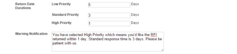 RFI Module - RoundhousePM - Version 1.3