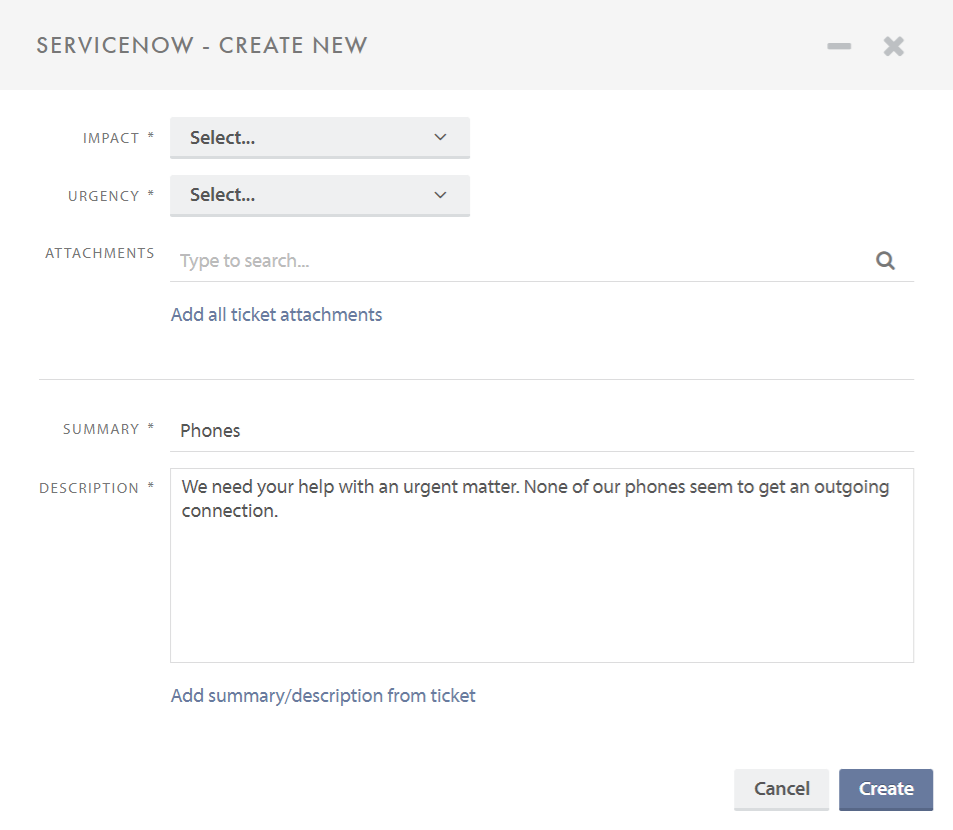 Create a new issue - Pureservice - User Manual (with Administrator) - 1
