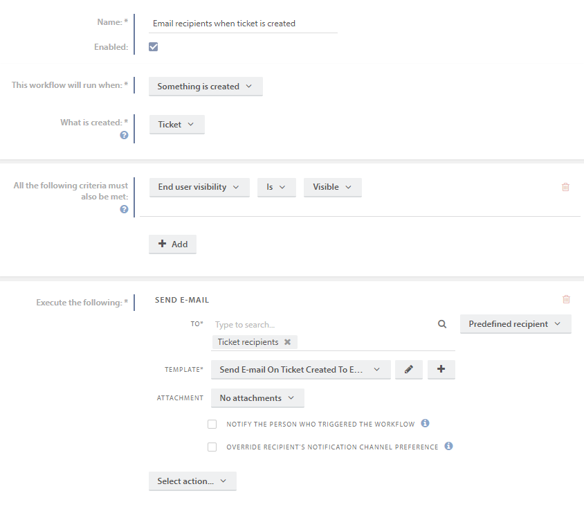 Alternative configuration for Ticket CC - Pureservice - User Manual ...