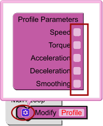 Modify Profile - InoDrive Manual - 2