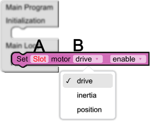 Set Motor Operation - InoDrive Manual - 2