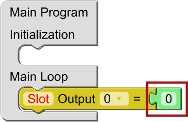 Set Output to Variable - InoDrive Manual - 2
