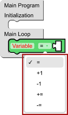 Set Variable - InoDrive Manual - 2