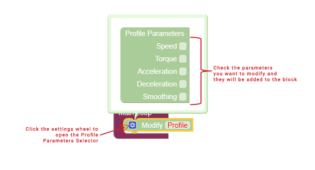 Modify Profile - InoDrive Manual - 1
