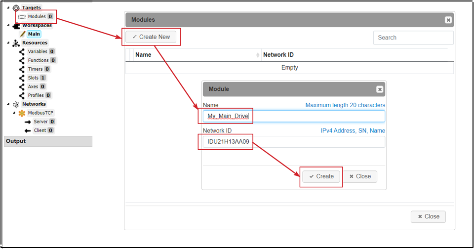 Targets - InoDrive Manual - 1