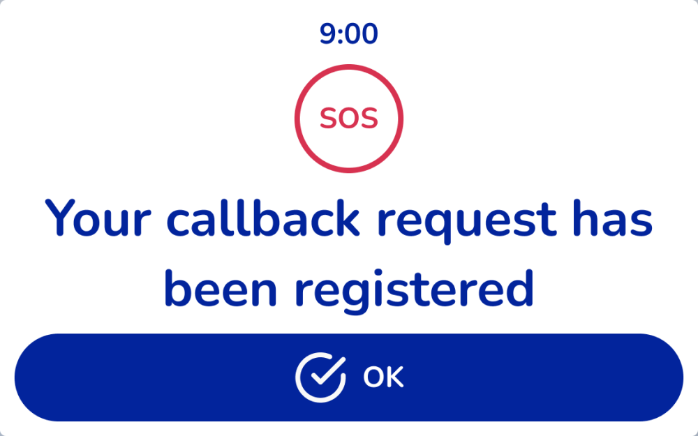 Request a video call back - User Manual - 1