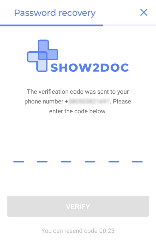 Password change - User Manual - 1