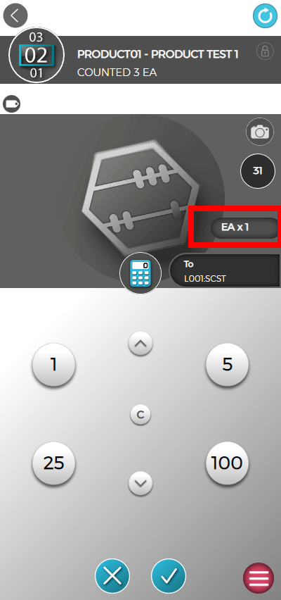 Count with barcodes - Swiftcount manual - 7