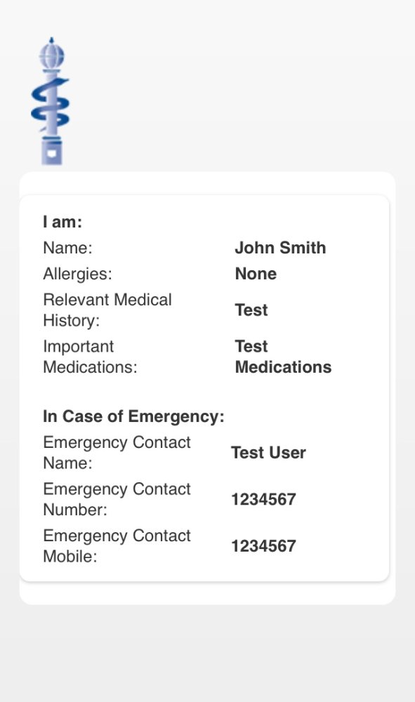 How to create an emergency lock screen - Grafton Medical History - 1