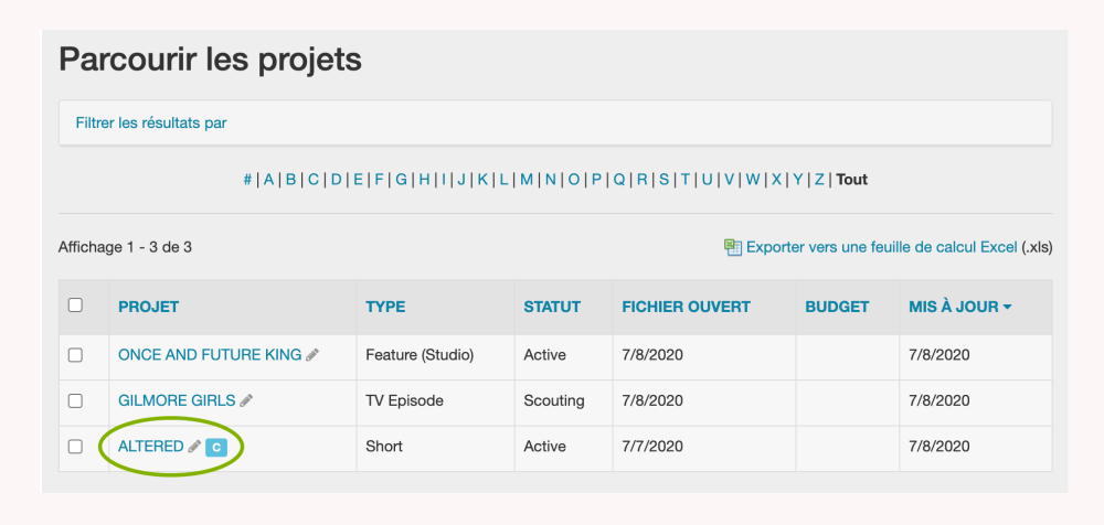 Imprimer un projet - - 10