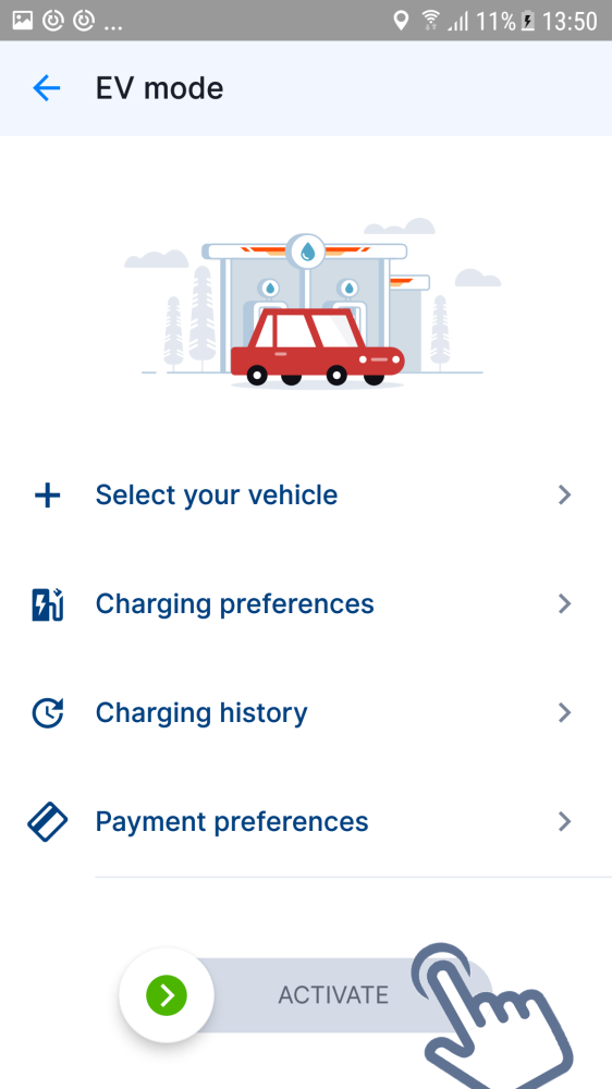 EV mode settings - New Sygic GPS Navigation for Android - 20.x