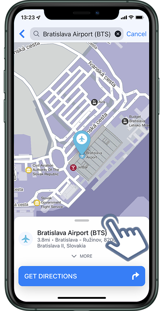 Searching for a Place (POI) - New Sygic GPS Navigation for iOS - 22.x