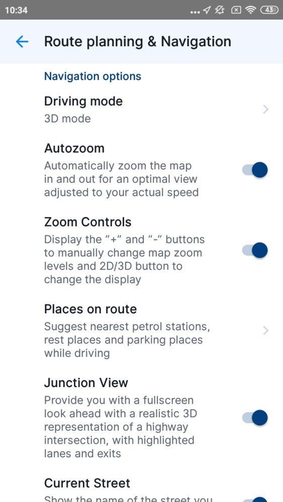 Route planning & Navigation - New Sygic GPS Navigation for Android - 20.x