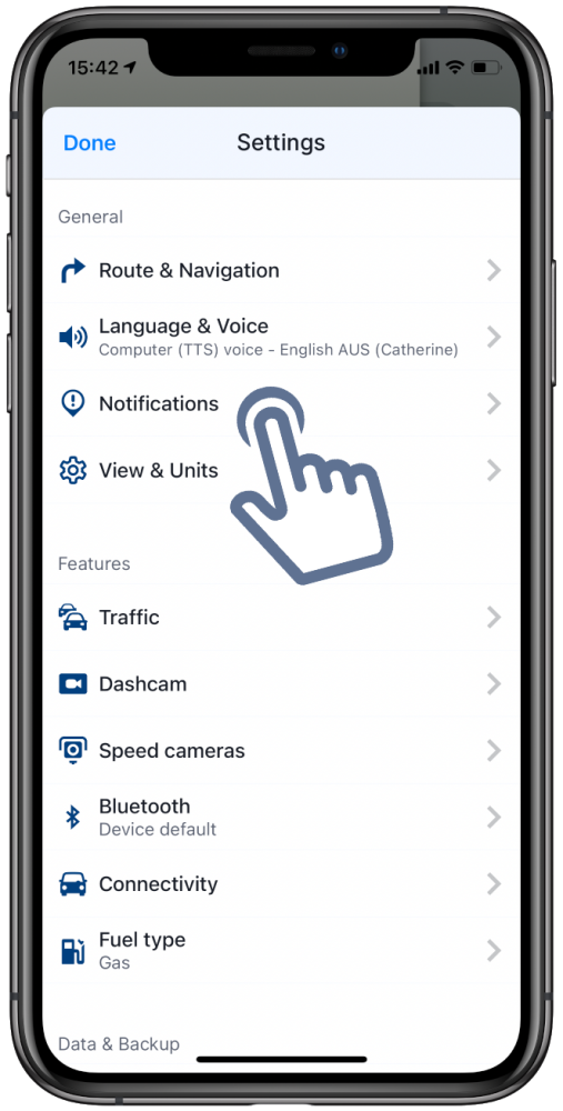 Notifications - New Sygic GPS Navigation for iOS - 20.x