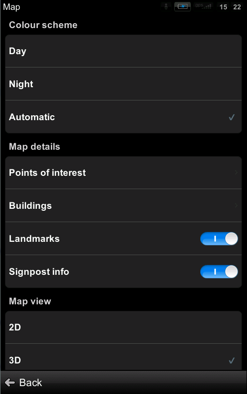 Map - Sygic Truck GPS Navigation - older