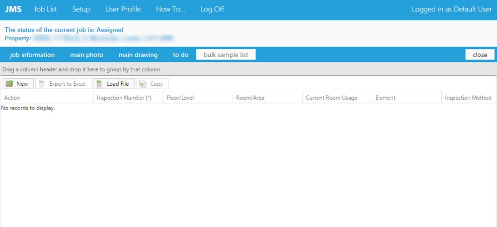 Bulk Sample - Job Management System - 1