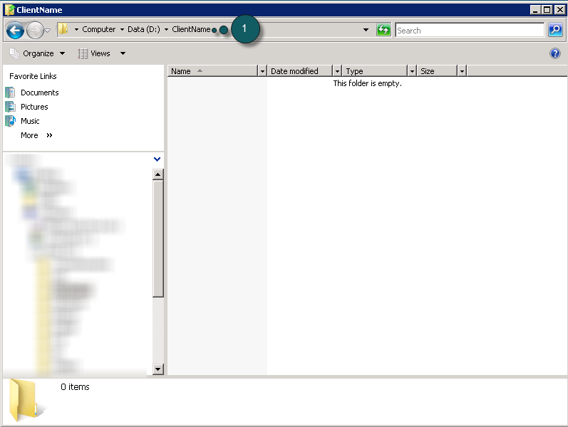 Folder Structure - Glossary of Terms - 1