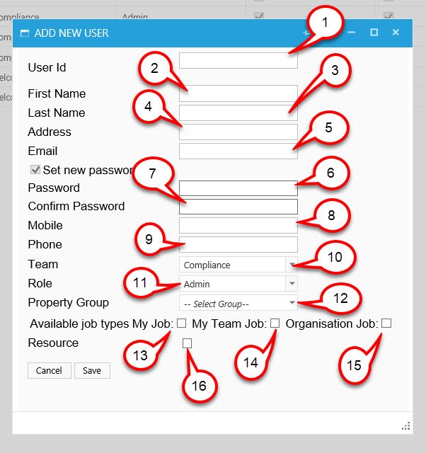 HOW TO CREATE A USER - Job Management System - 1