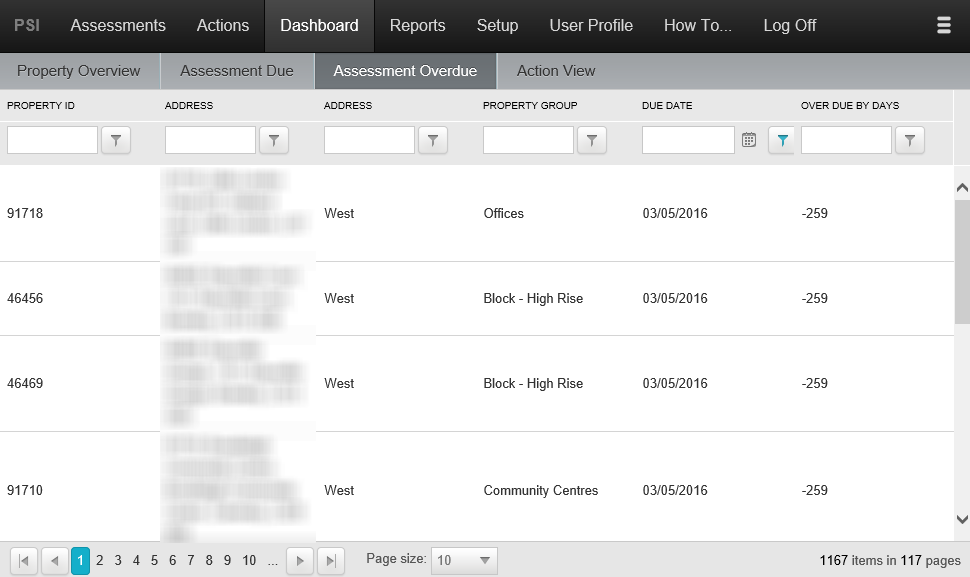 Assessment Overdue - Fire Safety System - 1