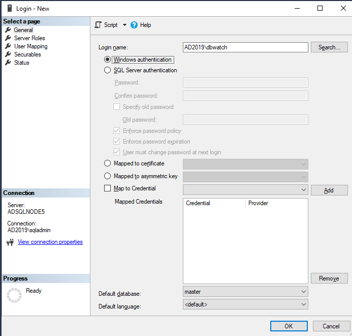 Adding Sqlserver Instances With Kerberos Control Center 10 0068