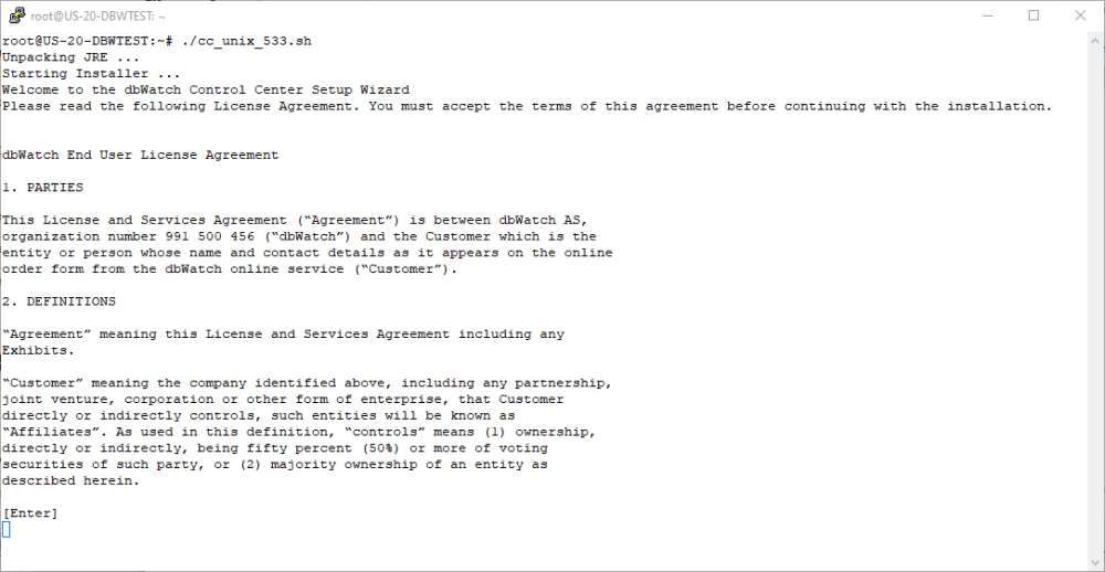 Console installation on Ubuntu - Control Center - 1.0 Console installation on Ubuntu - Control Center - 1.0