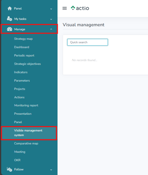 Visible Management System - Gestão Estratégica - 1