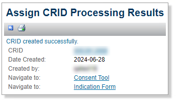 Create a CRID - FormsNet3 Training Guide - 1