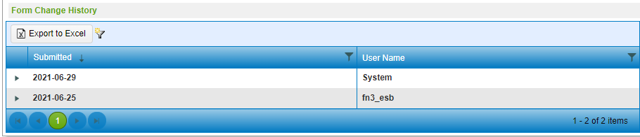 Form Change History - FormsNet3 Training Guide - 1