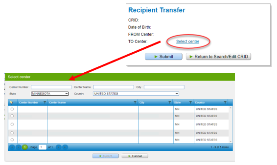 Initiating a Transfer - FormsNet3 Training Guide - 1