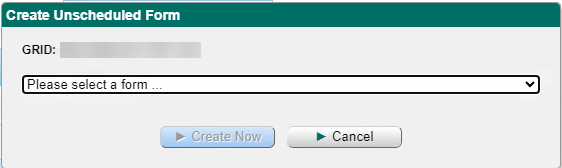 Create an Unscheduled Form - FormsNet3 Training Guide - 1