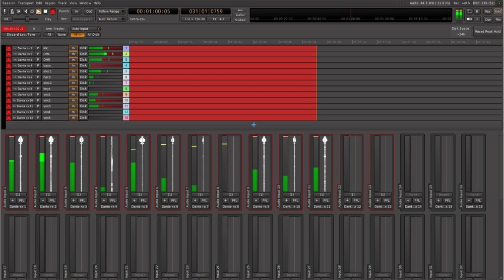 Record Window - Mixbus - 10
