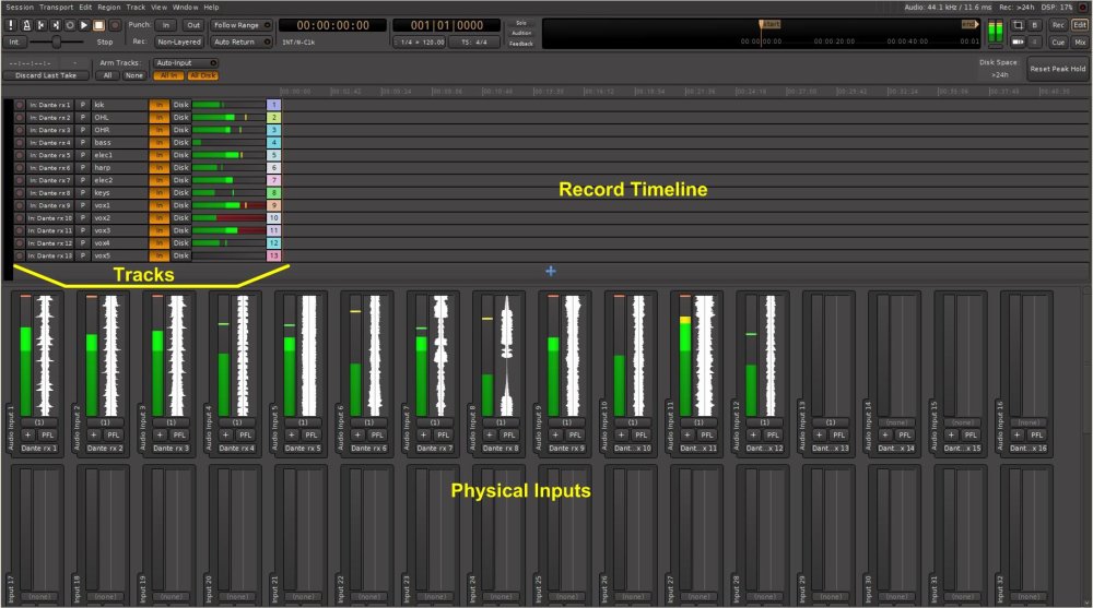 Record Window - Mixbus - 10