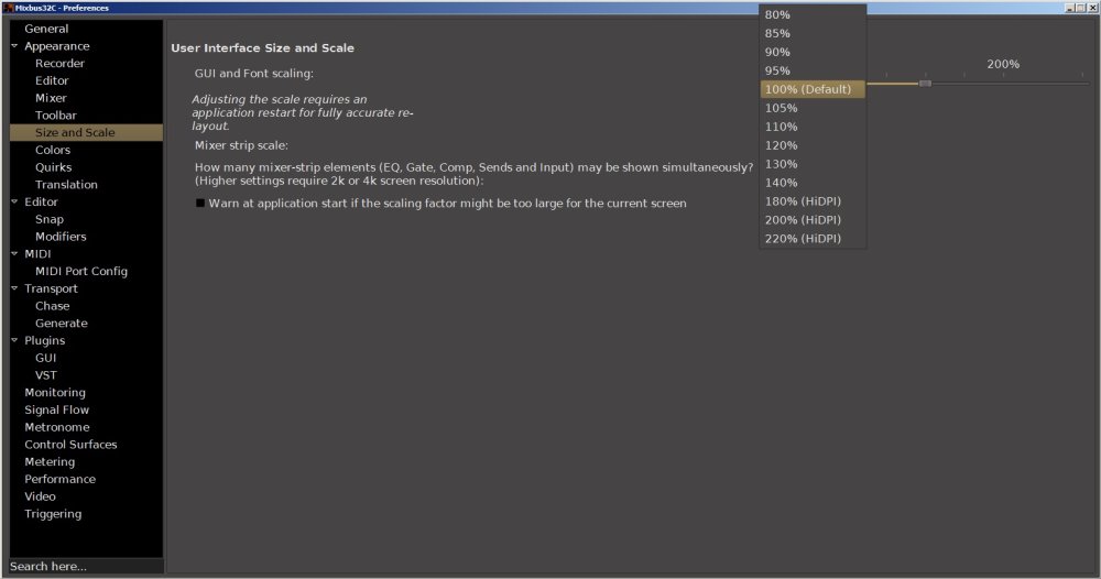Size and Scale - Mixbus - 10