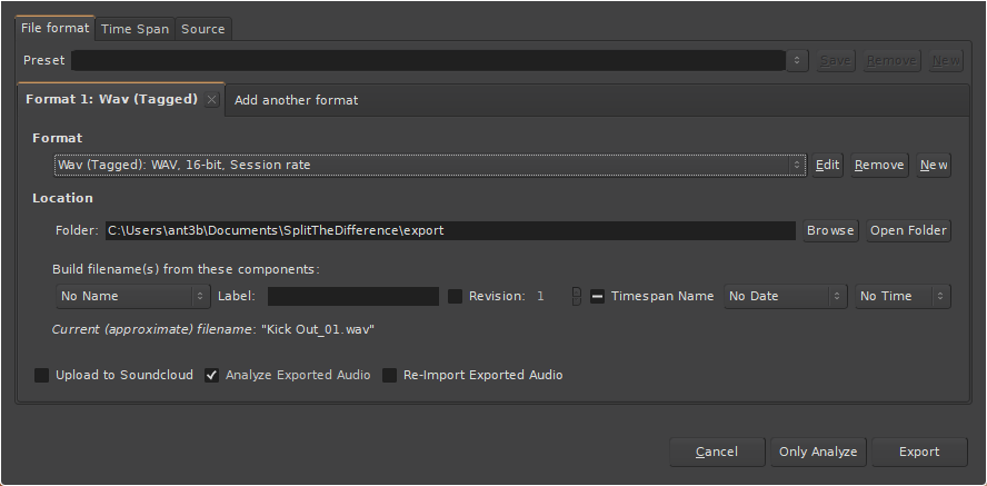 Exporting Files - LiveTrax - 1