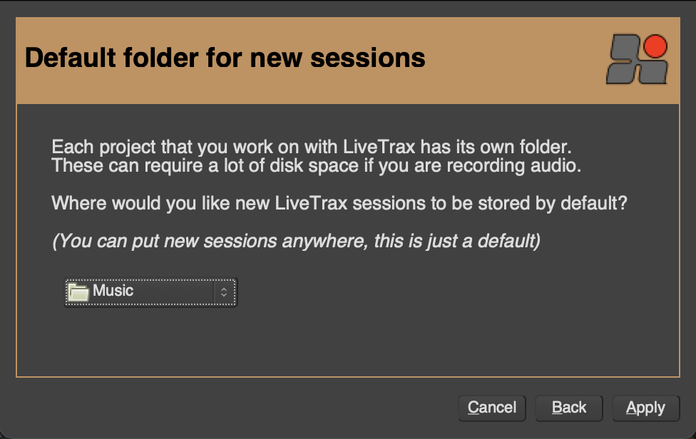 First Time Configuration - LiveTrax - 1