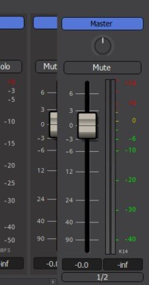 Master Fader - LiveTrax - 1